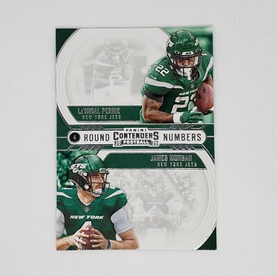 2020 Panini Contenders La'Mical Perine & James Morga Round Numbers #RN ...