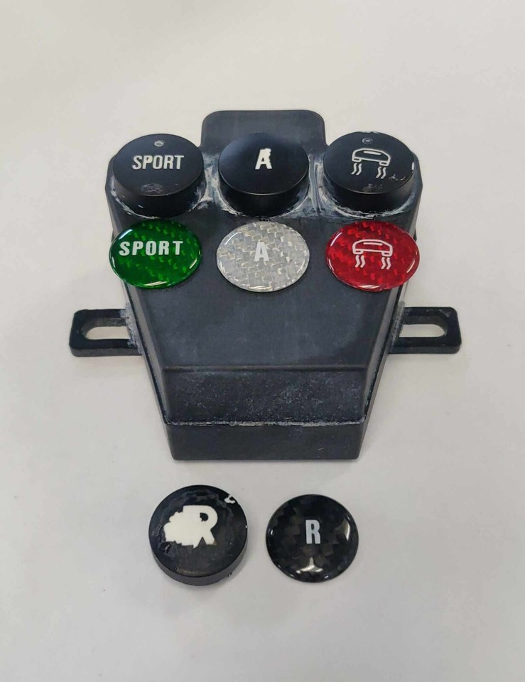 Fits Lamborghini Gallardo 04-08 E-Gear E Gear Carbon Fiber Button ...