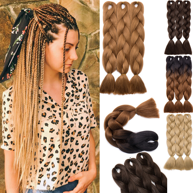 Jumbo Cornrows Mit Extensions Wigs Female Beauty Care Hair Dressing