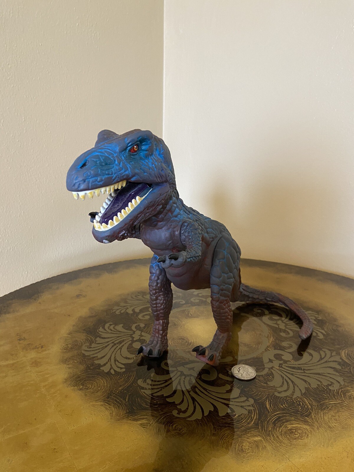 TMNT T-rex Blue Dinosaur 2004 Playmates Rare Primal Rage Diablo Mold | eBay