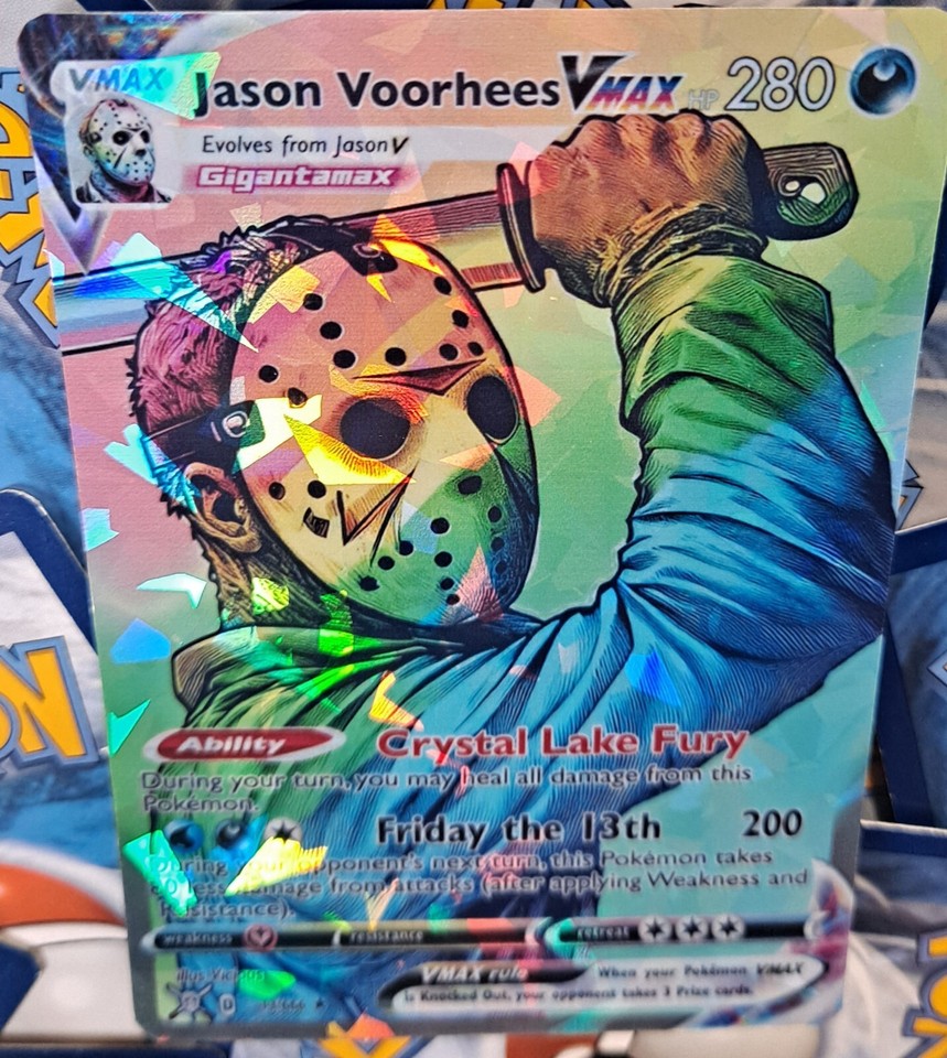 Jason Voorhees Pokemon Card | eBay