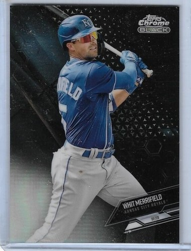 RARE 2021 TOPPS CHROME BLACK WHIT MERRIFIELD CARD #21 ~ 001/199 UNIQUE ...