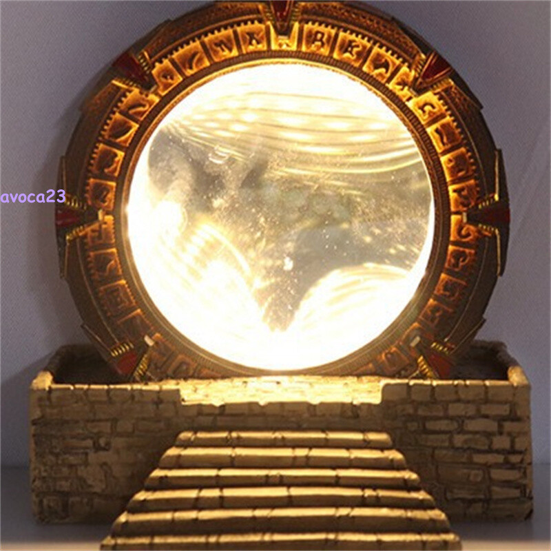Stargate Glowing Resin Crafts Light Lamp Figures Model Toy Room Table ...