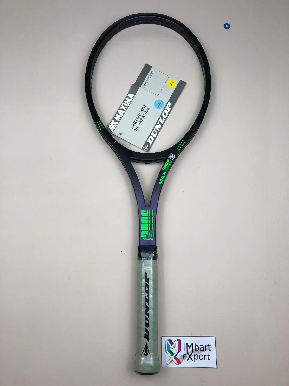 DUNLOP MAX 200G PRO 18x20 L4 Racchetta Tennis Racket ENGLAND 200 G | eBay