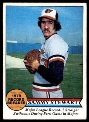 1979 Topps #206 Sammy Stewart | eBay