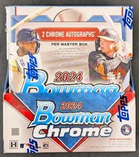 2024 Bowman Chrome Baseball Checklist, Set Details, Boxes