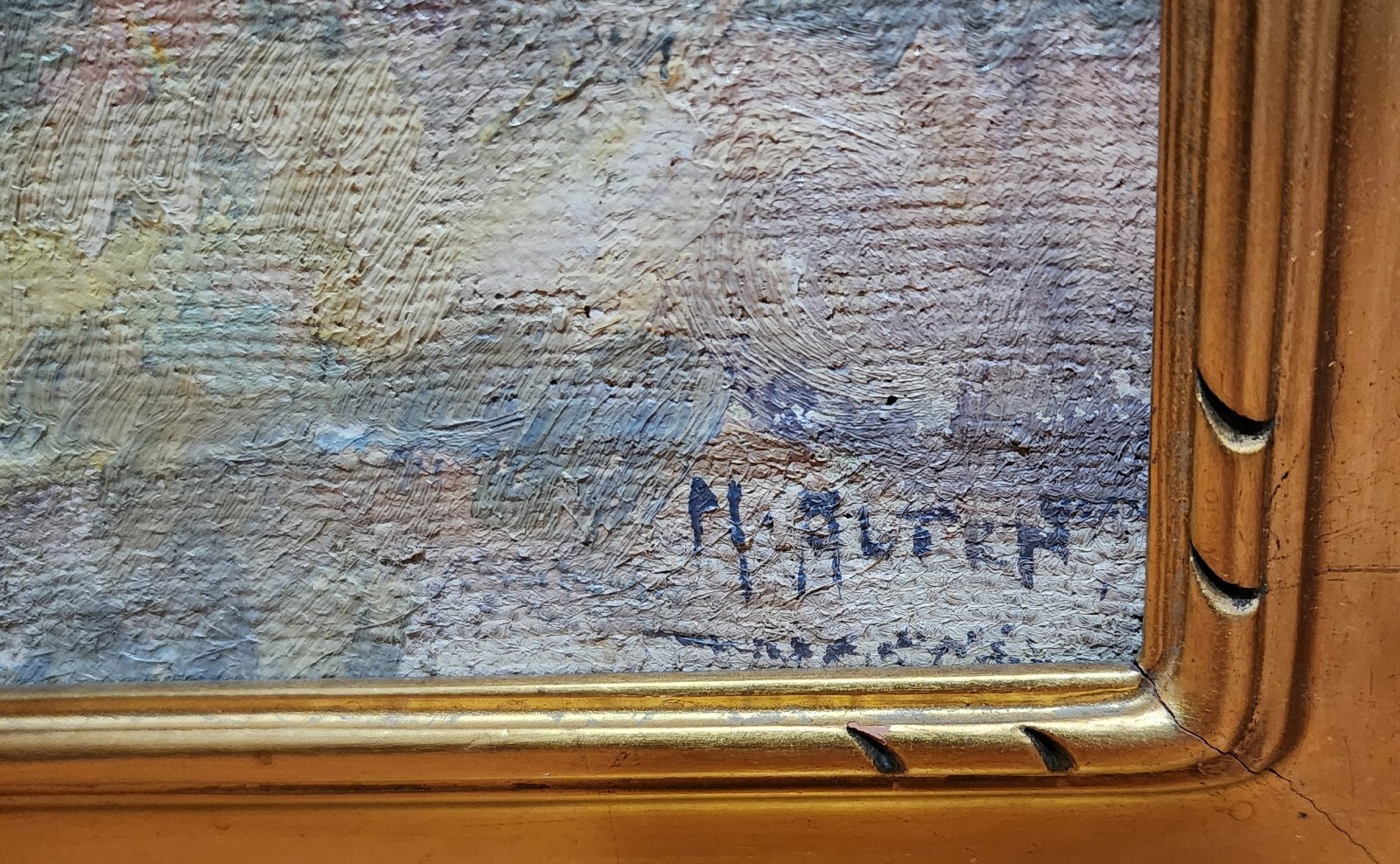 Mathias Alten, Autumn Landscape with Stream, 1924 Oil on Canvas, Grand ...