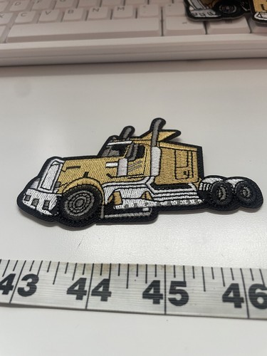Semi Truck 18 Wheeler Sleeper Cab Power Diesel Embroidered Iron On ...