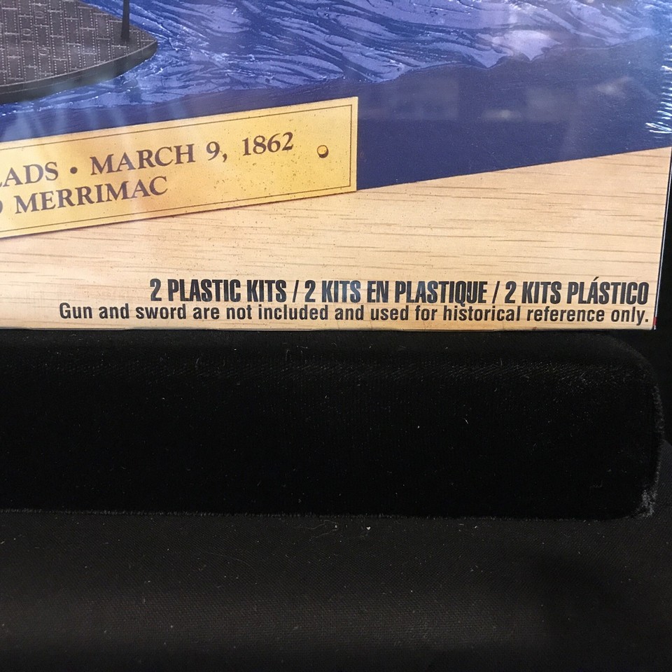 ATLANTIS L77257 CIVIL WAR MONITOR & MERRIMAC MODEL KITS-NIB | eBay