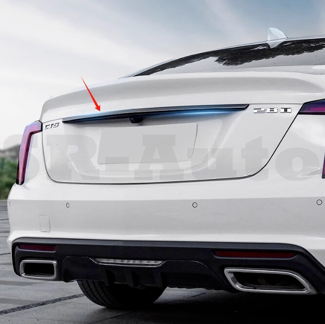 For Cadillac CT5 CT5-V 2020-24 Glossy Black Rear Door Trunk Tailgate ...