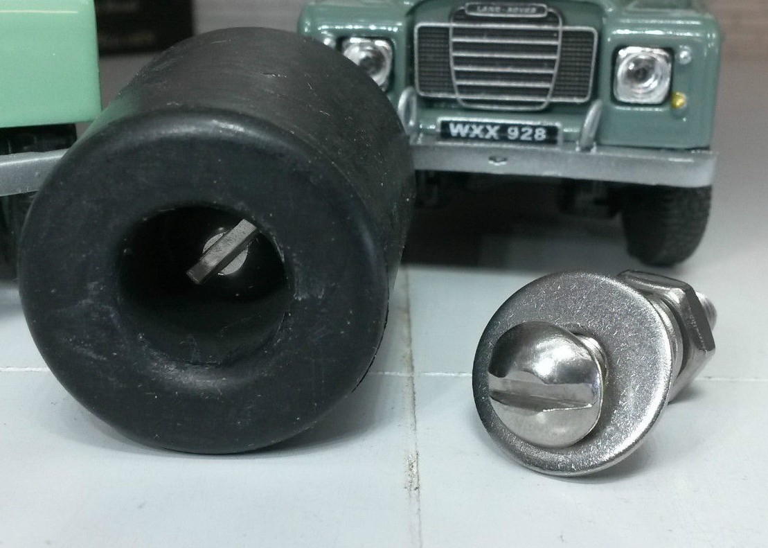 Land Rover Seat Back Buffers Series 1 2 2a 3 Body 304125 Stainless ...