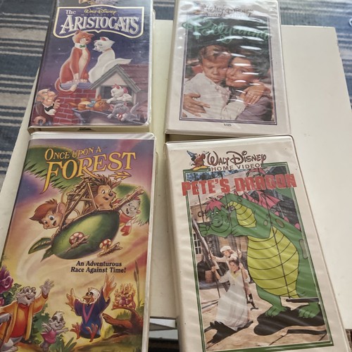 Walt Disney Classics VHS Tapes Lot of 4 once upon a forest And 3 More ...