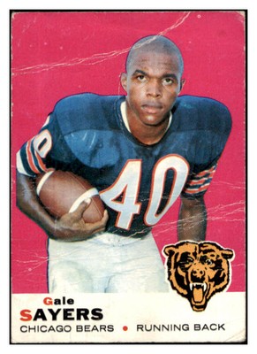 1969 TOPPS # 51 GALE SAYERS BEARS PR-FR 471944 (KYCARDS) | eBay