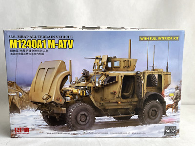 RYEFIELD MODEL RFM RM-5032 1/35 U.S MRAP All Terrain Vehicle M1240A1 M ...