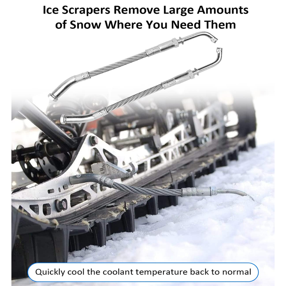 Ice Scratchers Kit replace the MODEL #1201-DF For Snowmobiles | eBay