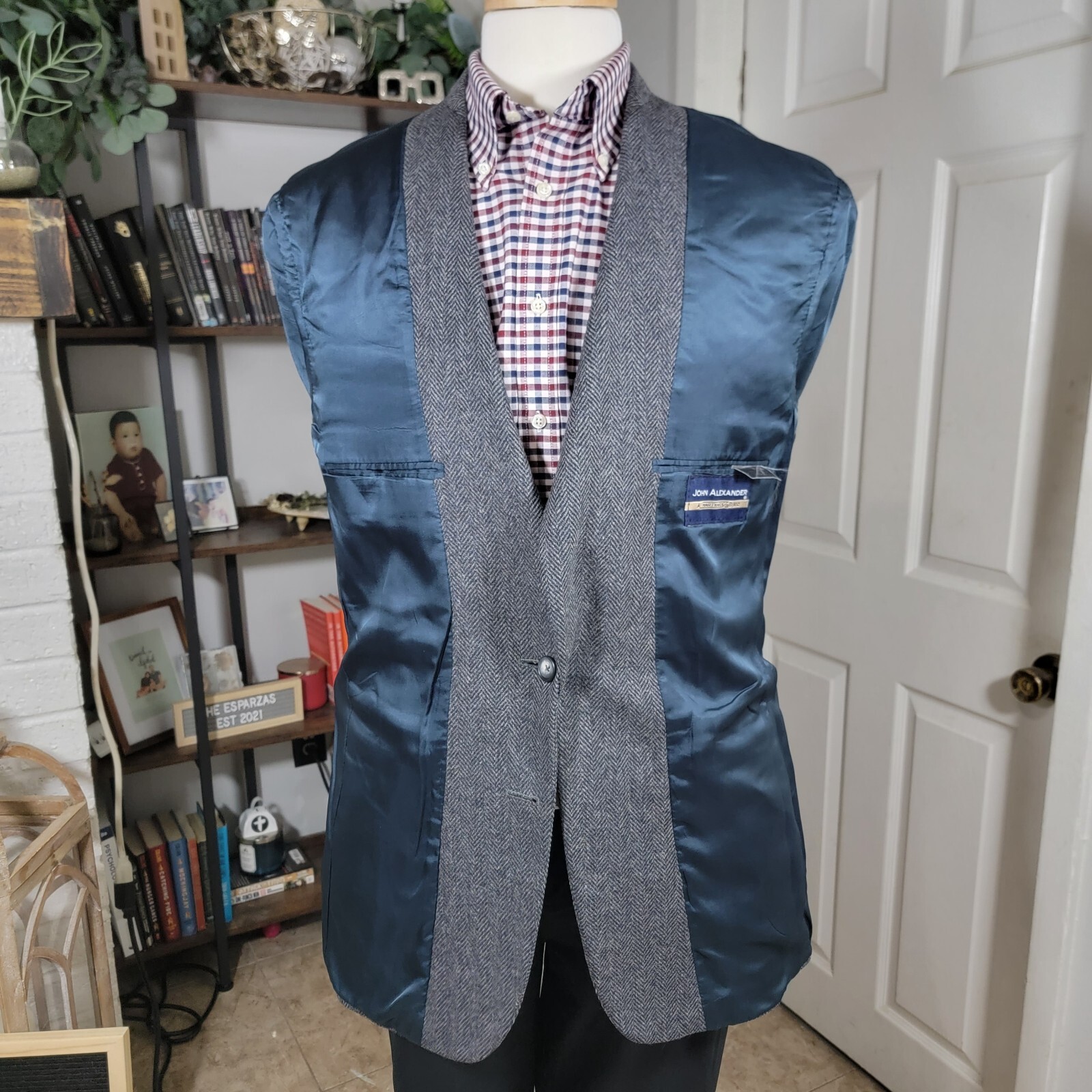 VTG John Alexander Hart Schaffner Men's Sport Coat Tw… - Gem