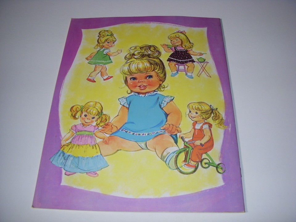 Cathy Quick Curl Paper Doll Book, Mattel, Whitman, 1975, New, Uncut! | eBay