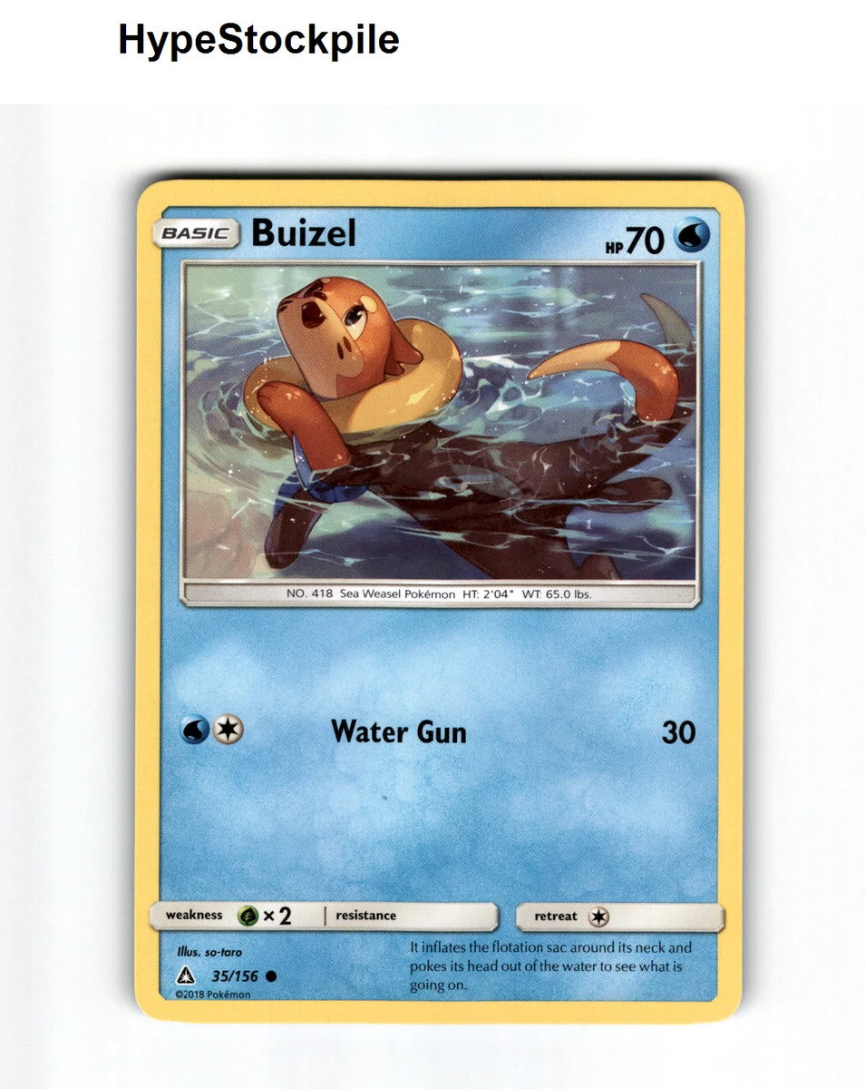 Buizel Pokemon Card