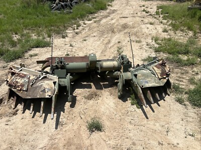 MILITARY TANK ABRAMS M-1 Mine Clearing Blade Assembly 13228E5945 HEAVY ...