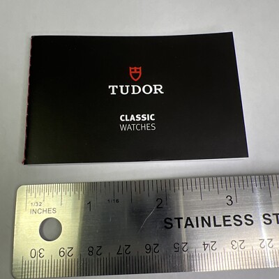 TUDOR CLASSIC WATCHES INSTRUCTION MANUAL BOOKLET ENGLISH 2018 | eBay