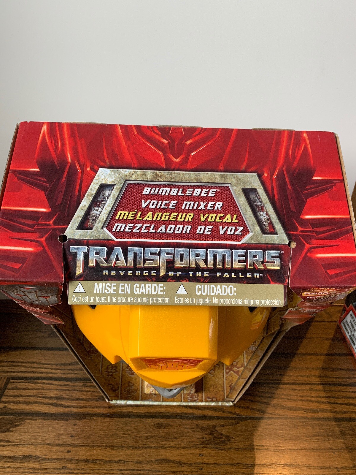 Hasbro Transformers Bumblebee Voice Mixer Mask Helmet - New In Box ...
