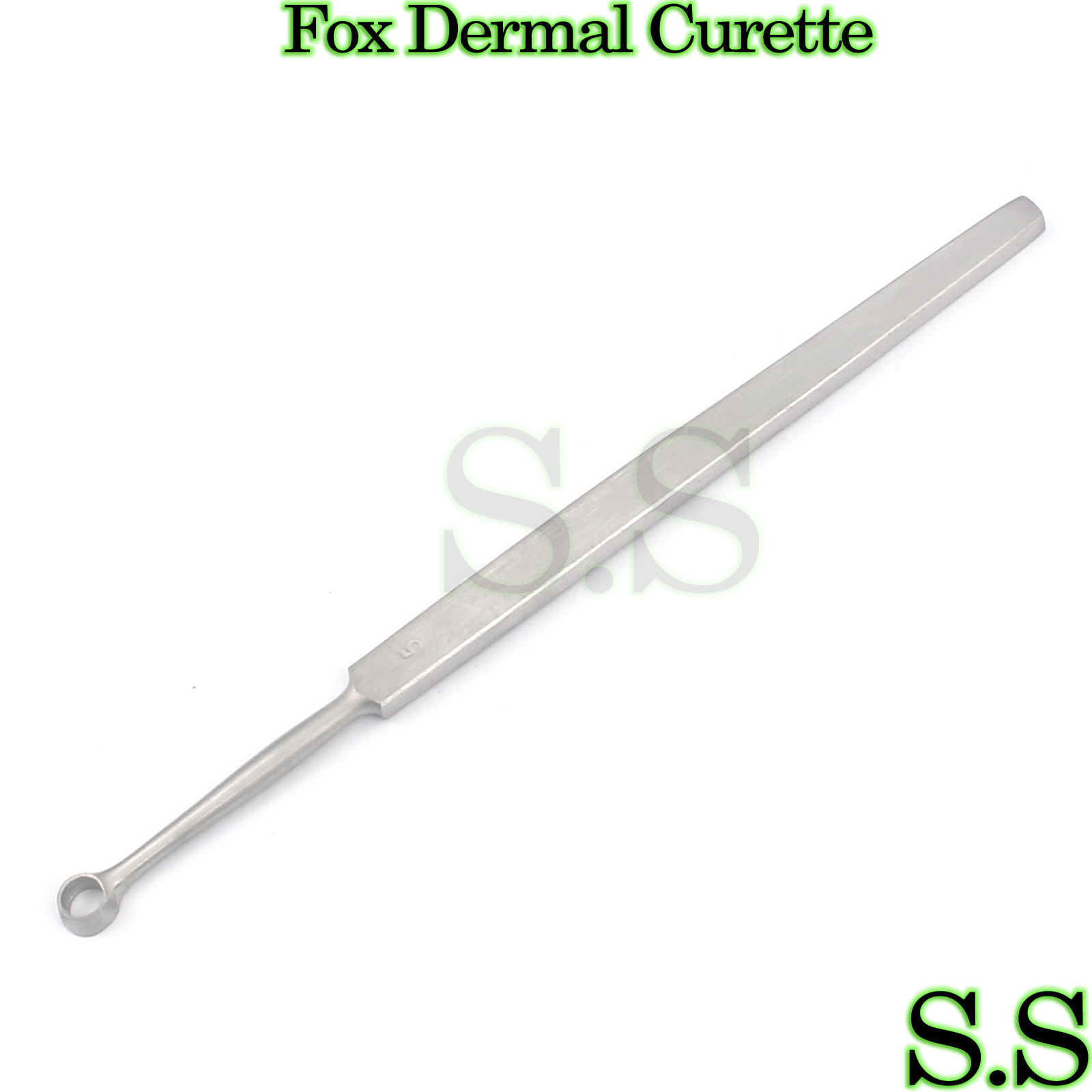 Fox Dermal Curette 5mm Surgical Dermatology Instruments | eBay