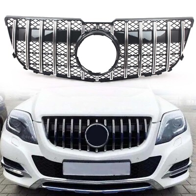 For Mercedes GLK X204 GLK250 GLK300 2013-2015 Chrome GTR Style Front ...