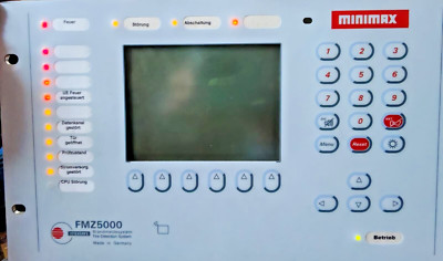 MINIMAX FMZ5000 FIRE DETECTION CONTROL PANEL -TRIED AND TESTED | eBay