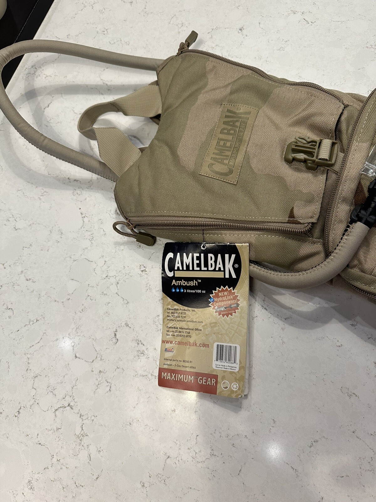 CamelBak Ambush 60066 100 Oz Hydration Pack - Desert Camo for sale ...