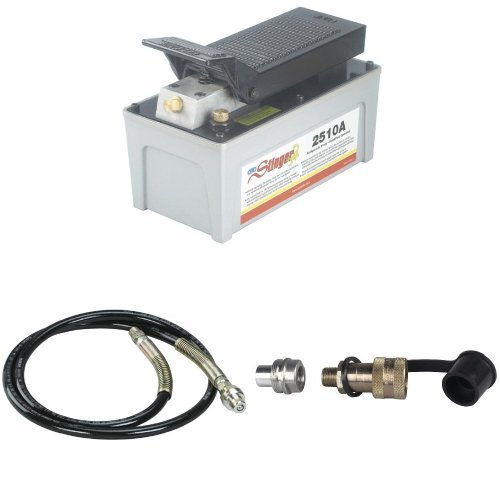 OTC OTC-2510A Stinger 10,000 PSI Foot Operated Air/Hydraulic Pump for ...