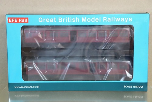 EFE RAIL E86001 LSWR BR MAROON 2 CAR GATE STOCK COACH SET od for sale ...