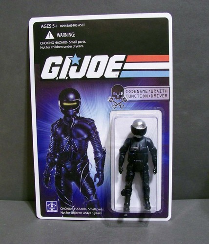 Custom GI Joe figure and package of " THE WRAITH" charlie sheen 1986 ...