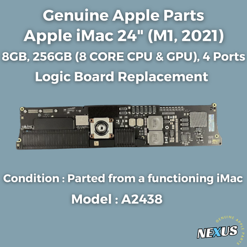 OEM Apple iMac 24” M1 2021 A2438 - 8GB 256GB (8C CPU & GPU) 4-Port ...