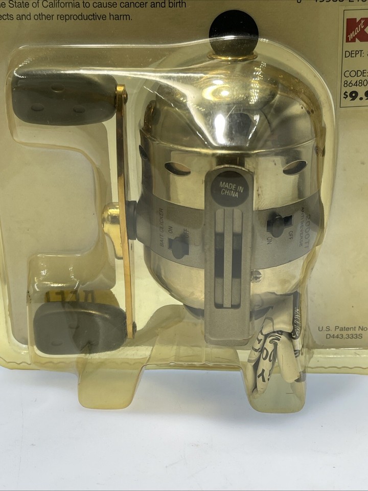 Shakespeare Synergy Steel Titanium Ti 2000 Spincast Fishing Reel NOS | eBay