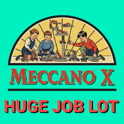 HUGE joblot of Meccano X series (aka MeccX MeccanoX) parts - loads of ...