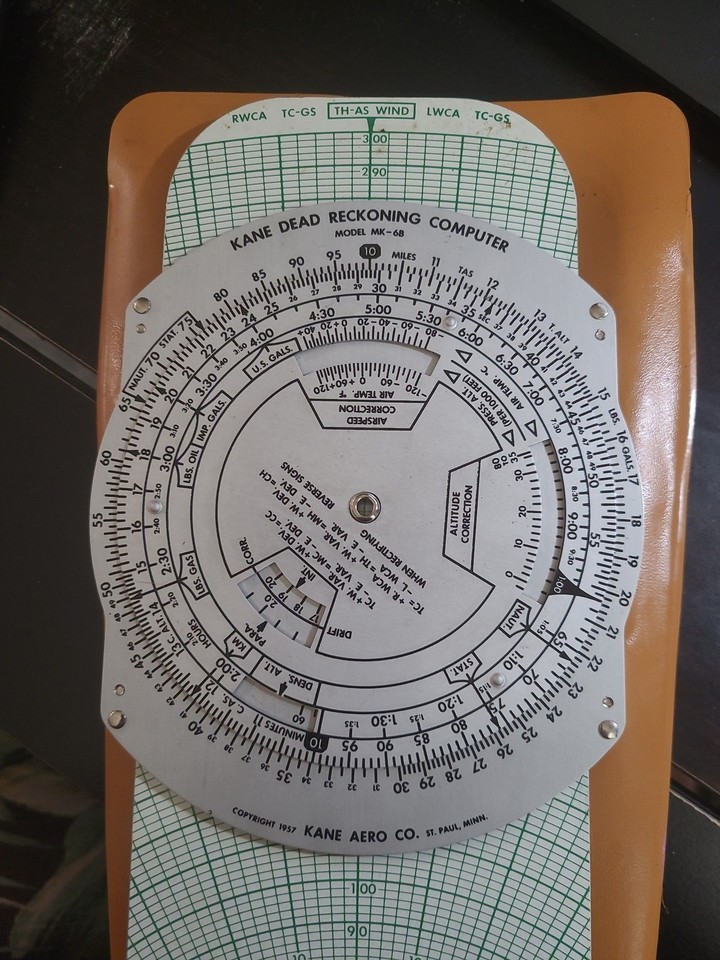 Lot Dalton Kane Dead Reckoning Computer E-6B MK-6B navigation | eBay