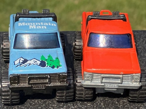 Vintage Matchbox Superfast Ford F-100 4x4 Pickup Pair Excellent 1/64 ...
