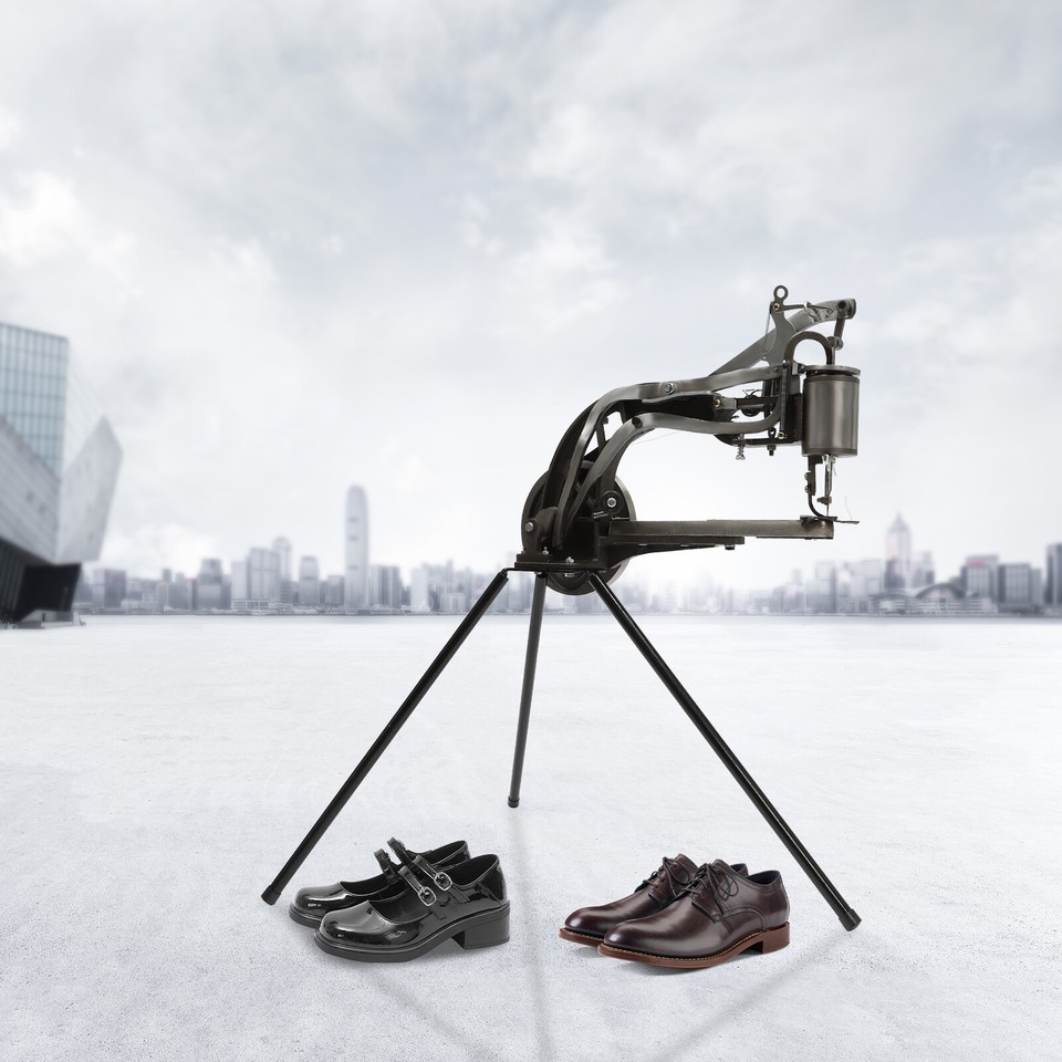 Leather Cobbler Sewing Machine Black Shoe Repair Tool Equipment Heavy ...