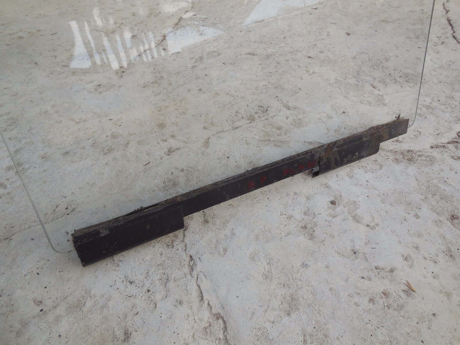 Porsche 356 B/C Coupe Door Window W/ window Rail (Right,passenger Side ...