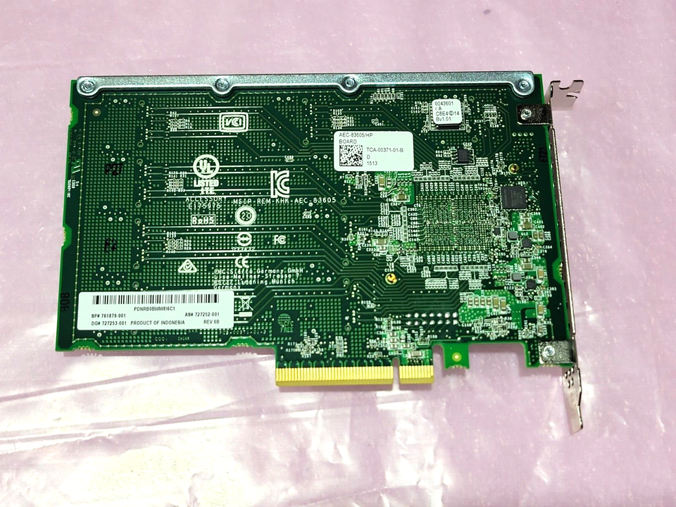 HP DL380 GEN9 12GB PCIe SAS Expander Card 727252-001 / 761879-001 | eBay