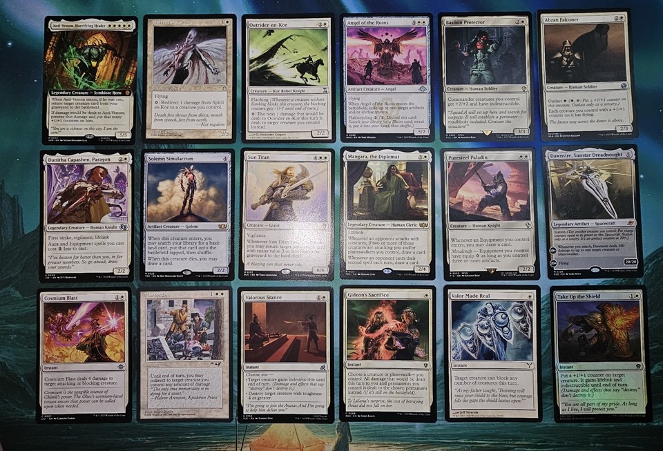 ELITE Anti-Venom, Horrifying Healer Commander Deck EDH MTG Magic the ...