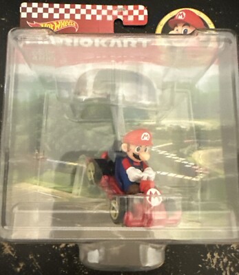 Hot Wheels Mario Kart Glider Mario Parachute 1:64 Scale Nintendo SNES ...