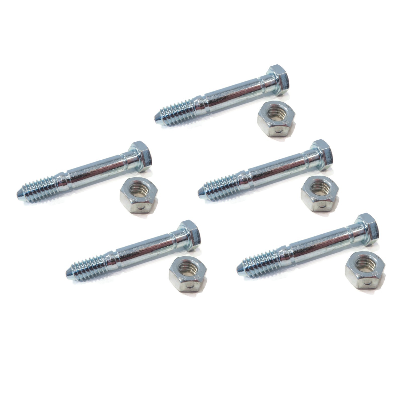 Pack Of 5 Shear Pin Bolt And Nut For Ariens 51001500 510015 01019500
