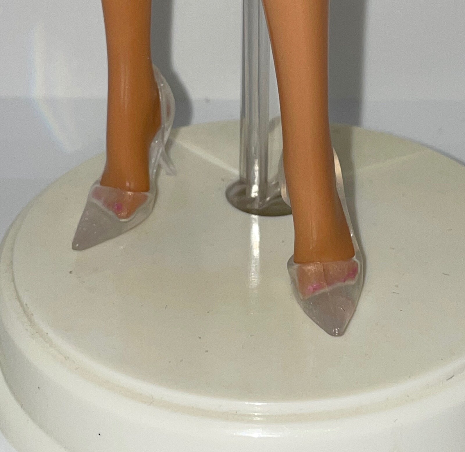 Barbie Model Muse Holiday Doll Clear High Heel Shoes Translucent Point ...