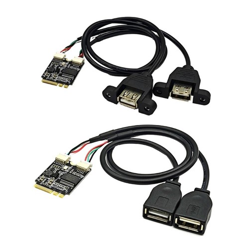 Multi Purpose WIFI Key to USB Adapter, Expand PC with 2 USB 2.0 | eBay