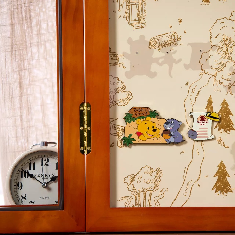 Winnie the Pooh and Gopher Pin Set Hundred Acre Wood Series November ...