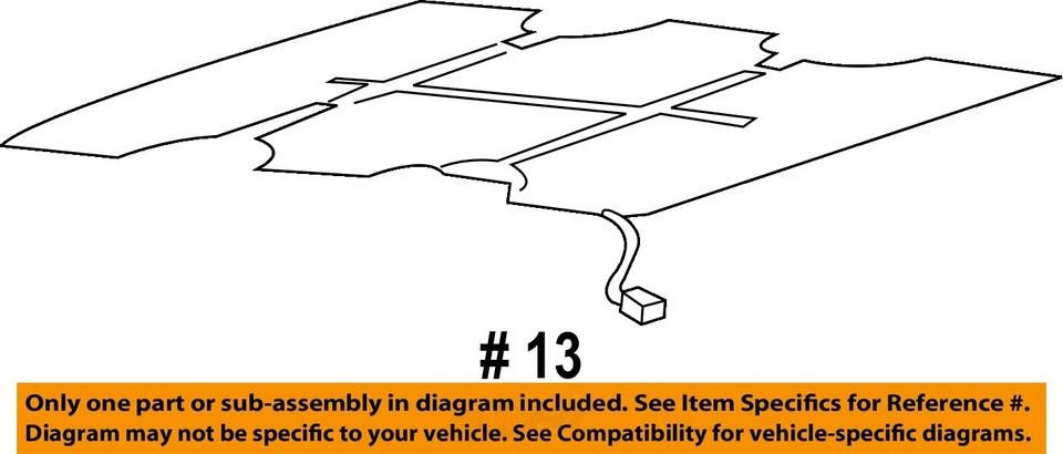 GM OEM Seat Heater-Element 23168136 | eBay