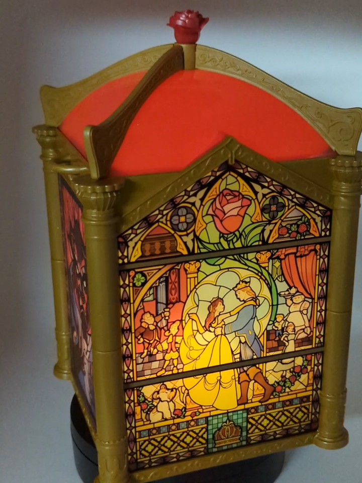 Beauty and the Beast Popcorn Bucket Tokyo Disney Resort Lamp Light with ...