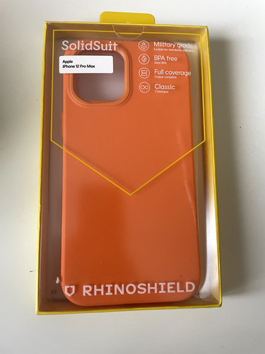 RhinoShield Coque Compatible Apple Iphone 12 Pro Max SolidSuit Orange | eBay