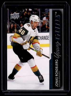 2021-22 Upper Deck Jonas Rondbjerg Rookie Vegas Golden Knights #460 | eBay